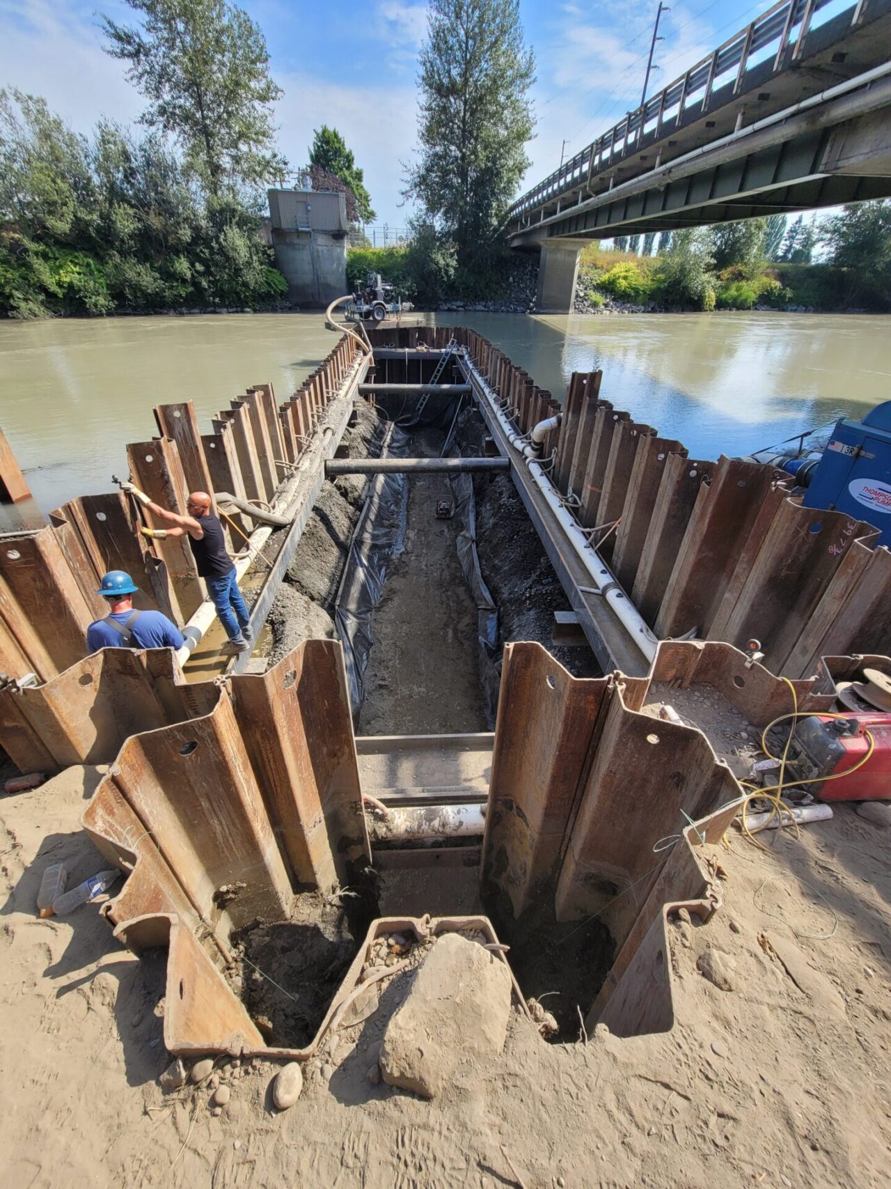 INDUSTRIAL CONDENSATE PIPELINE OUTFALL - Reichhardt & Ebe