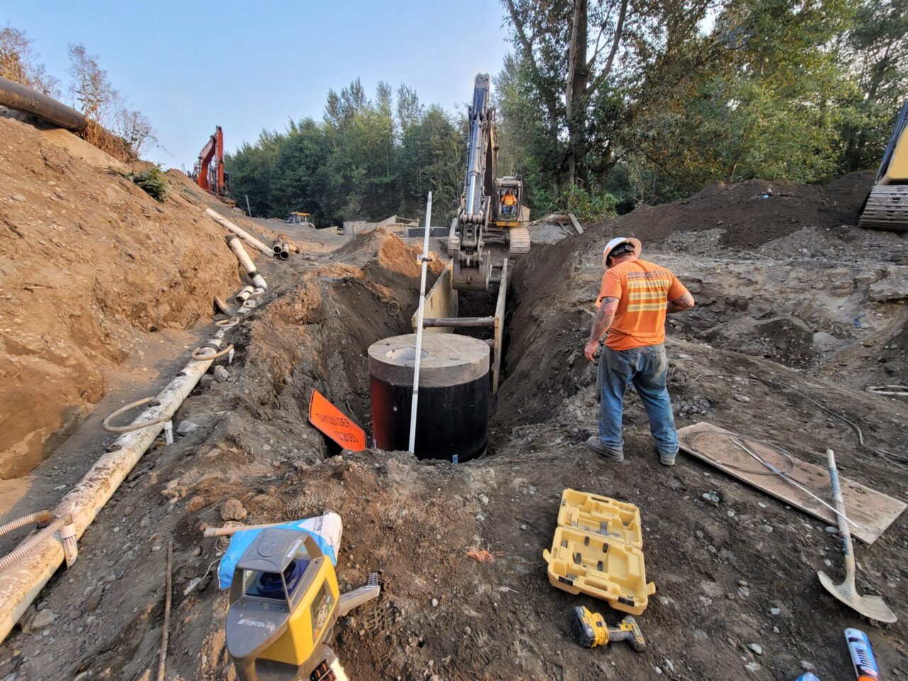 INDUSTRIAL CONDENSATE PIPELINE OUTFALL - Reichhardt & Ebe