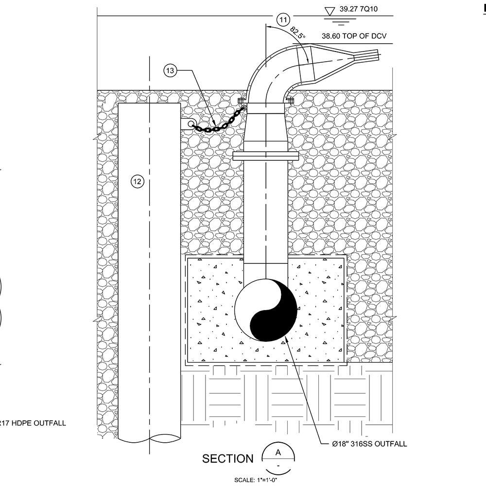 INDUSTRIAL CONDENSATE PIPELINE OUTFALL - Reichhardt & Ebe